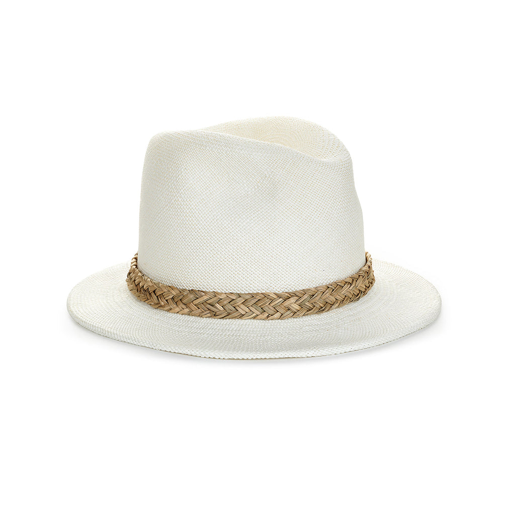 Paros - Short Brim Fedora – Helen Jon