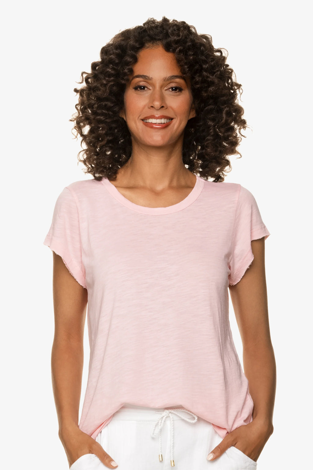 Classic Tee, Shell Pink, Helen Jon