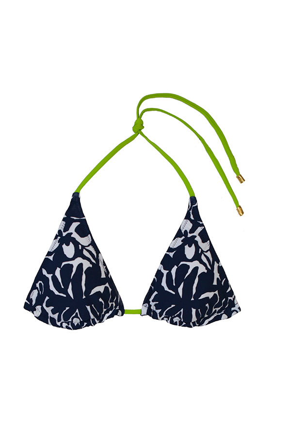 Reversible String Bikini Top, Palm Beach, Helen Jon